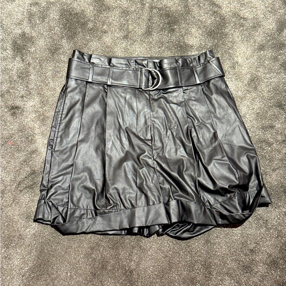 Elizabeth and James | Shorts | Elizabeth And James Vegan Leather Shorts ...